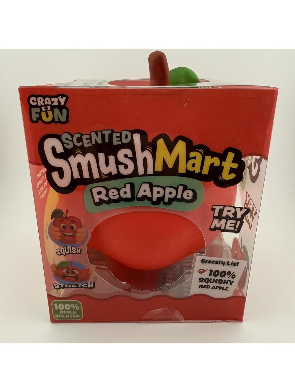 Toys | Crazy Fun Smush Mart Red Apple Squishy Scented Viral Toy | Poshmark